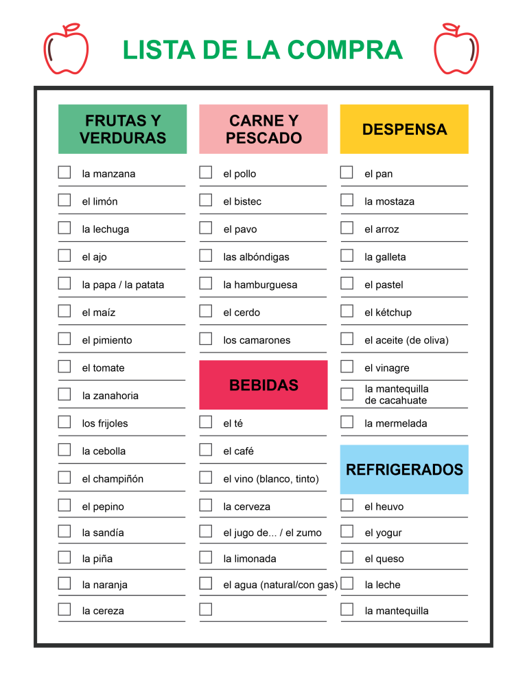 Lesson 4A – Semillas: Elementary Spanish I