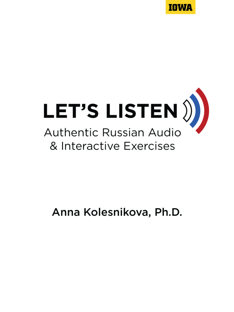 Let’s Listen: Authentic Russian Audio & Interactive Exercises – Simple ...
